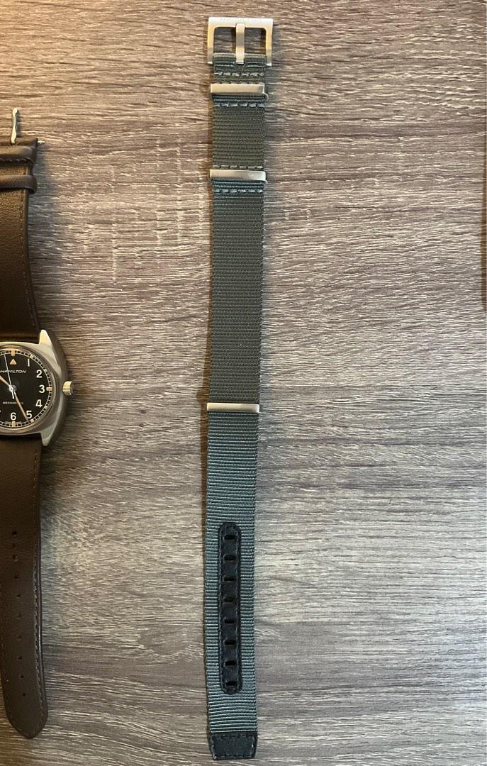 Nato strap for Hamilton watch 18mm Orig., Men's Fashion, Watches ...
