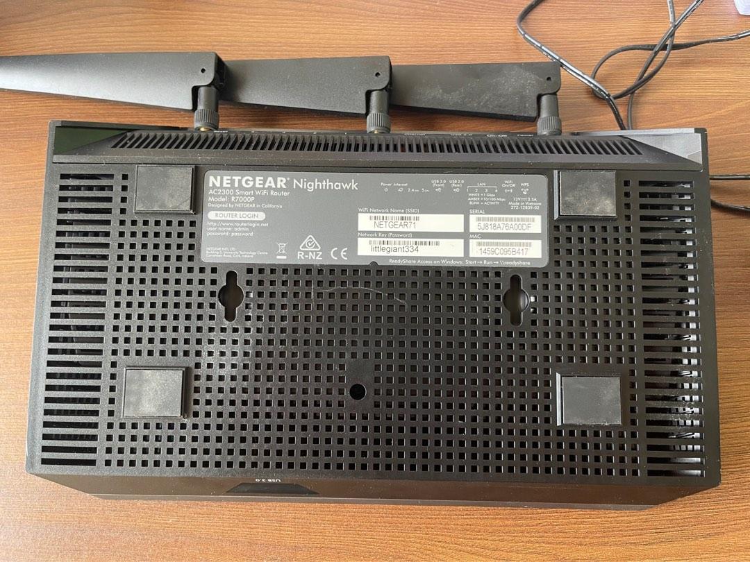 Netgear Nighthawk Ac2300 router, Computers & Tech, Parts & Accessories ...