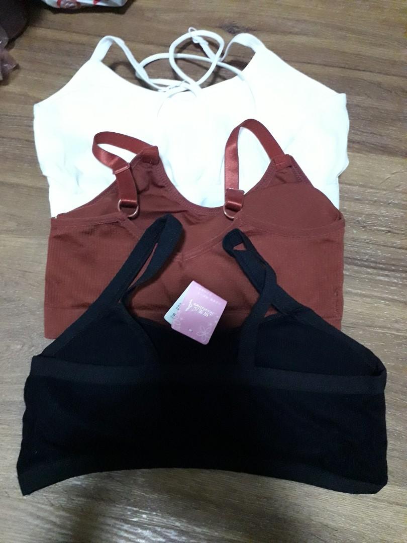New 3 x Bra for teenager, Women's Fashion, New Undergarments ...
