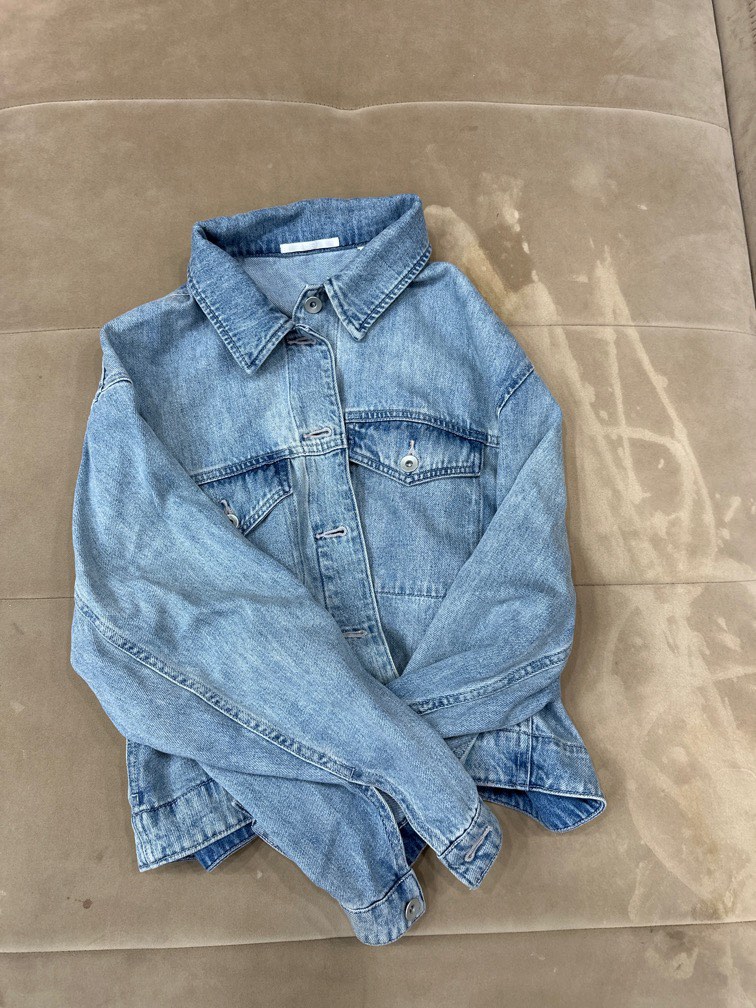 New denim jacket, Women's Fashion, Coats, Jackets and Outerwear on ...