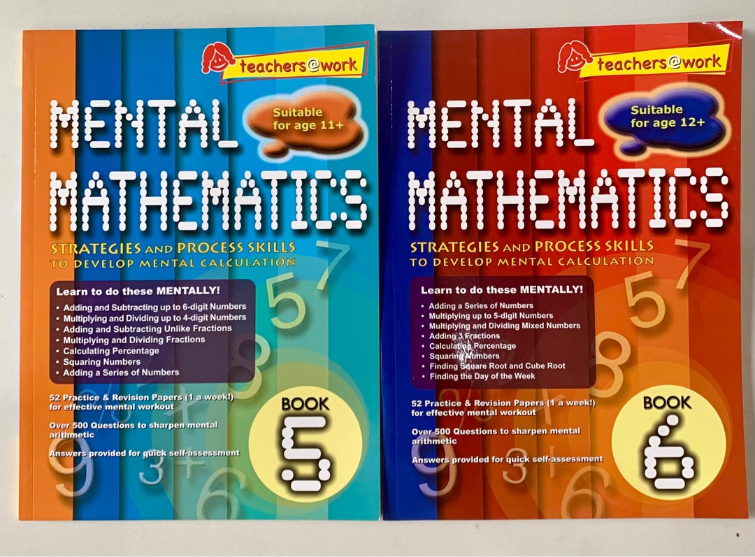 PSLE P6 & P5 Mental Maths strategies & process skills, Hobbies & Toys ...