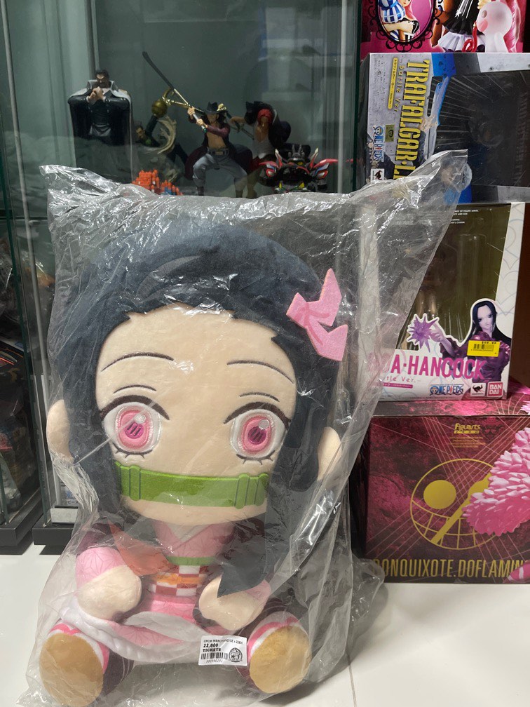 Nezuko Plush Cow Play Cow Moo Jumbo Hobbies And Toys Toys And Games On Carousell