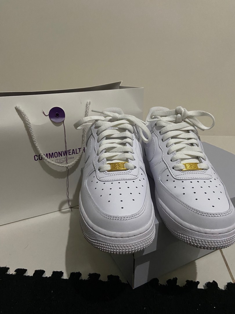 NIKE AIR FORCE TRIPLE WHITE, Men's Fashion, Footwear, Sneakers on Carousell