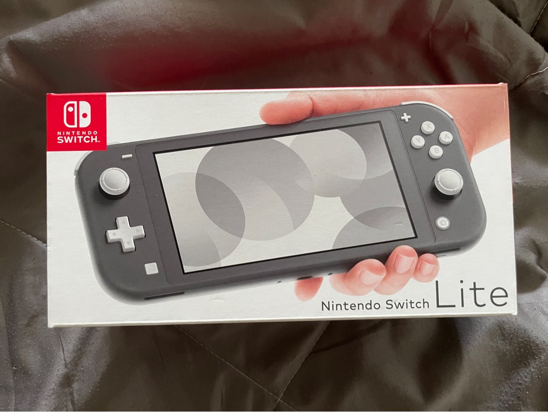 Nintendo Switch Lite Grey, Video Gaming, Video Game Consoles, Nintendo ...