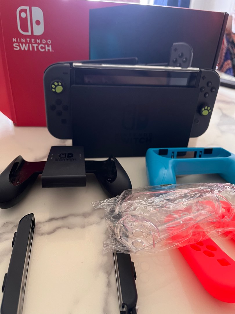 Nitendo Switch with Box(can nego), Video Gaming, Video Game Consoles ...