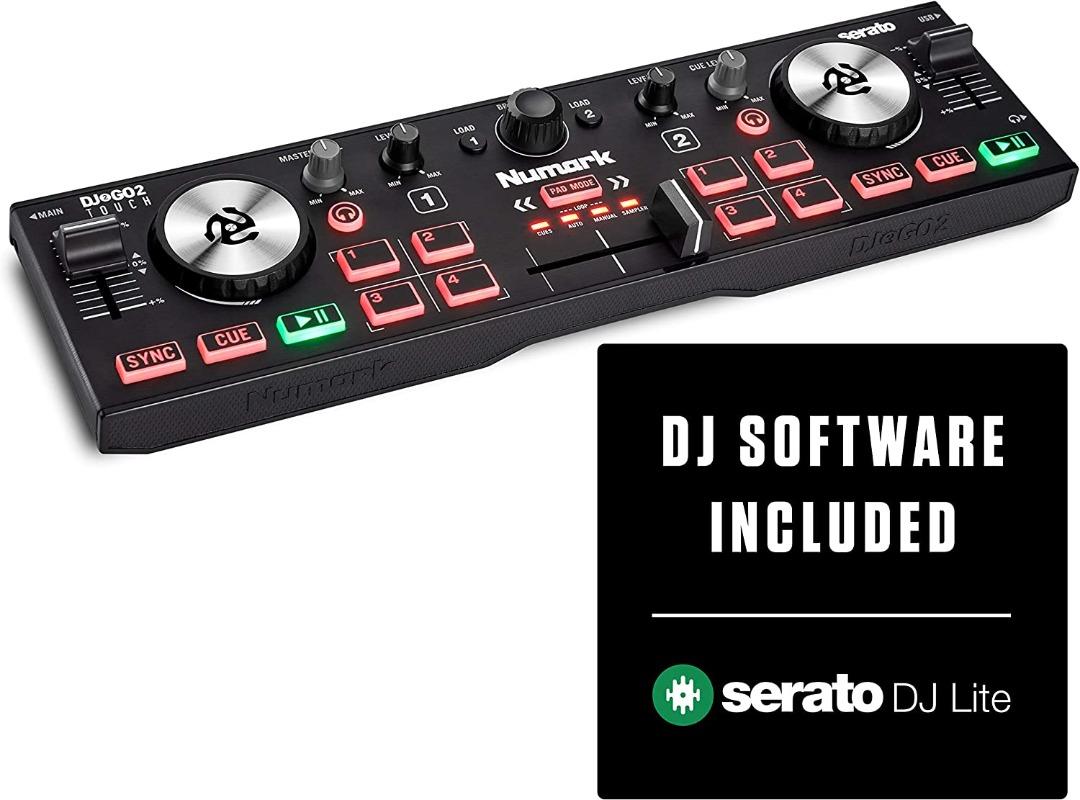 Numark DJ2GO2 Touch DJ 控制器 | Numark DJ2GO2 Touch DJ Controller, 興趣及遊戲 ...