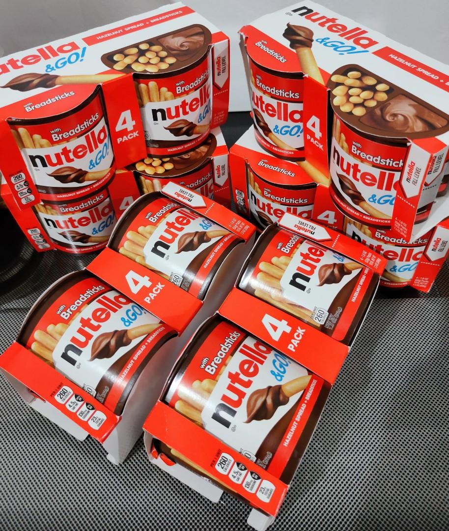 Nutella & Go Breadsticks with Dip, Food & Drinks, Packaged & Instant ...