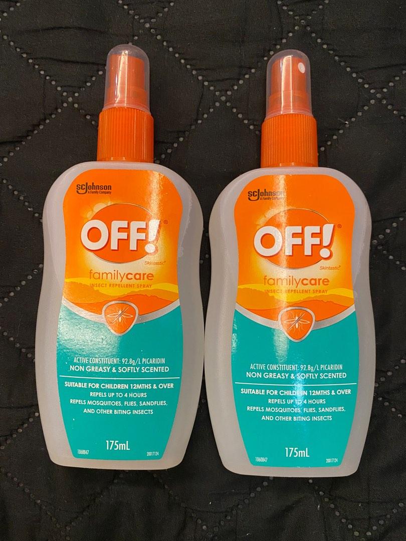 OFF! FAMILY CARE INSECT REPELLENT SPRAY, Health & Nutrition, Insect ...