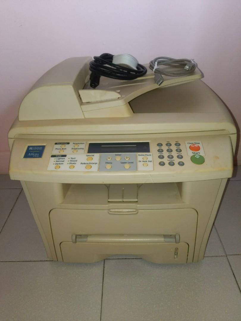 Old Faulty RICOH Aficio FX16 Laser Printer & Scanner, Computers & Tech ...