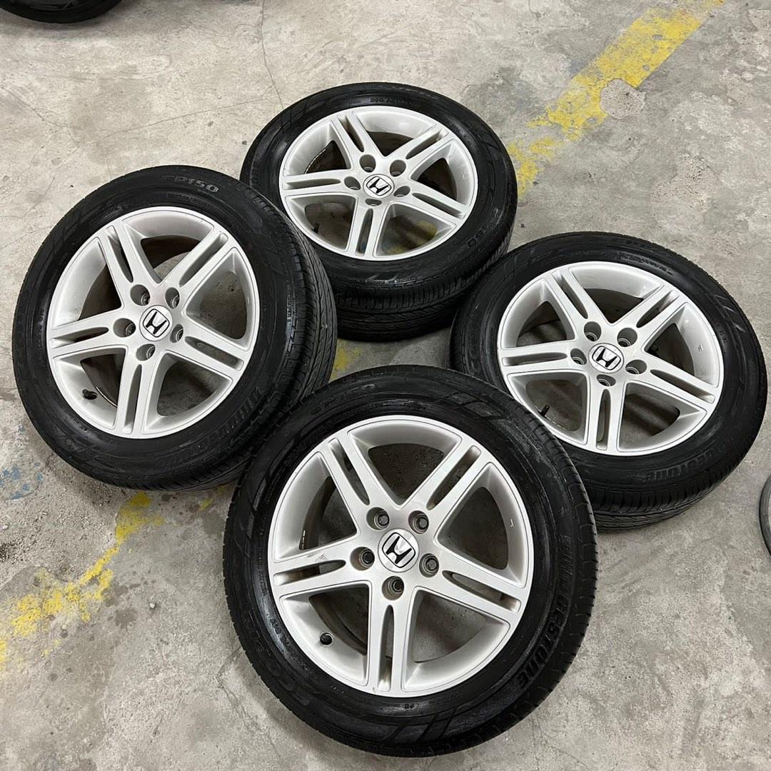 Original 16 inch sport rim Honda Civic tyre 70%, Auto Accessories on ...