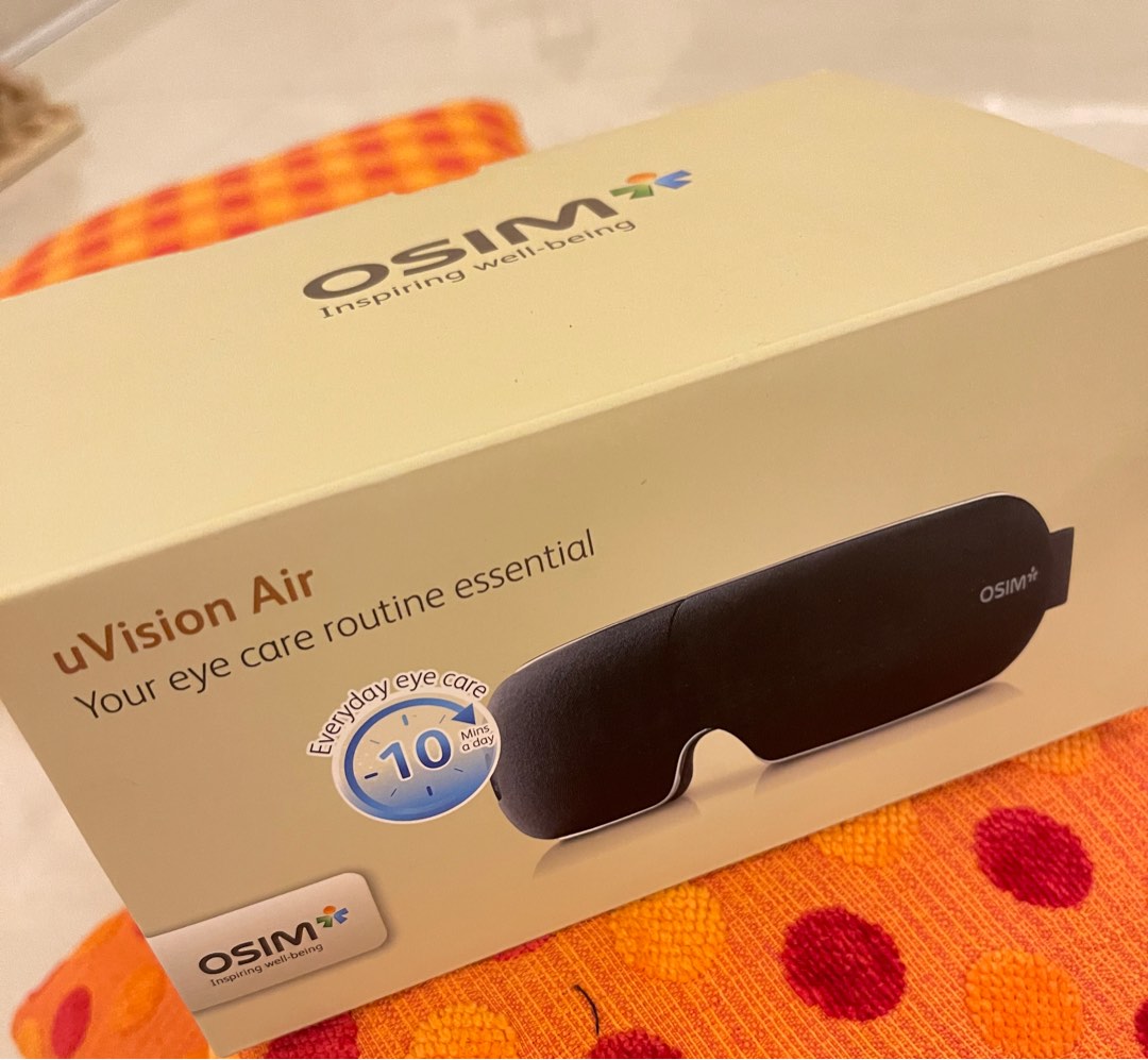 OSIM eye massager, Health & Nutrition, Massage Devices on Carousell