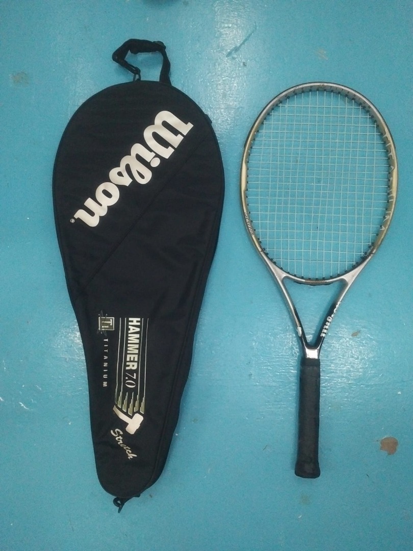 Wilson over grip tennis racket, Sports Equipment, Sports & Games ...