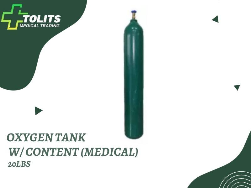 Oxygen Tank 20LBS with Content, Health & Nutrition, Assistive ...
