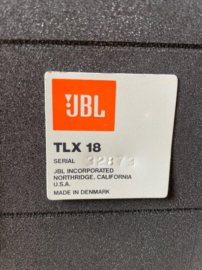 Pair of speaker JBL TLX18, Audio, Soundbars, Speakers & Amplifiers on ...