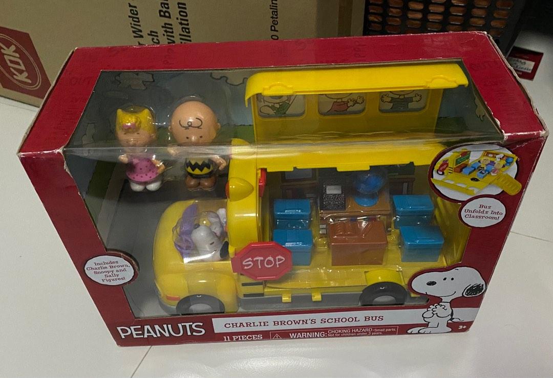 Peanuts Snoopy School Bus, Hobbies & Toys, Toys & Games on Carousell