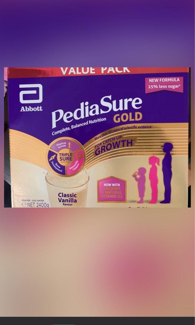 Pediasure Gold 2.4kg, Babies & Kids, Nursing & Feeding, Weaning ...