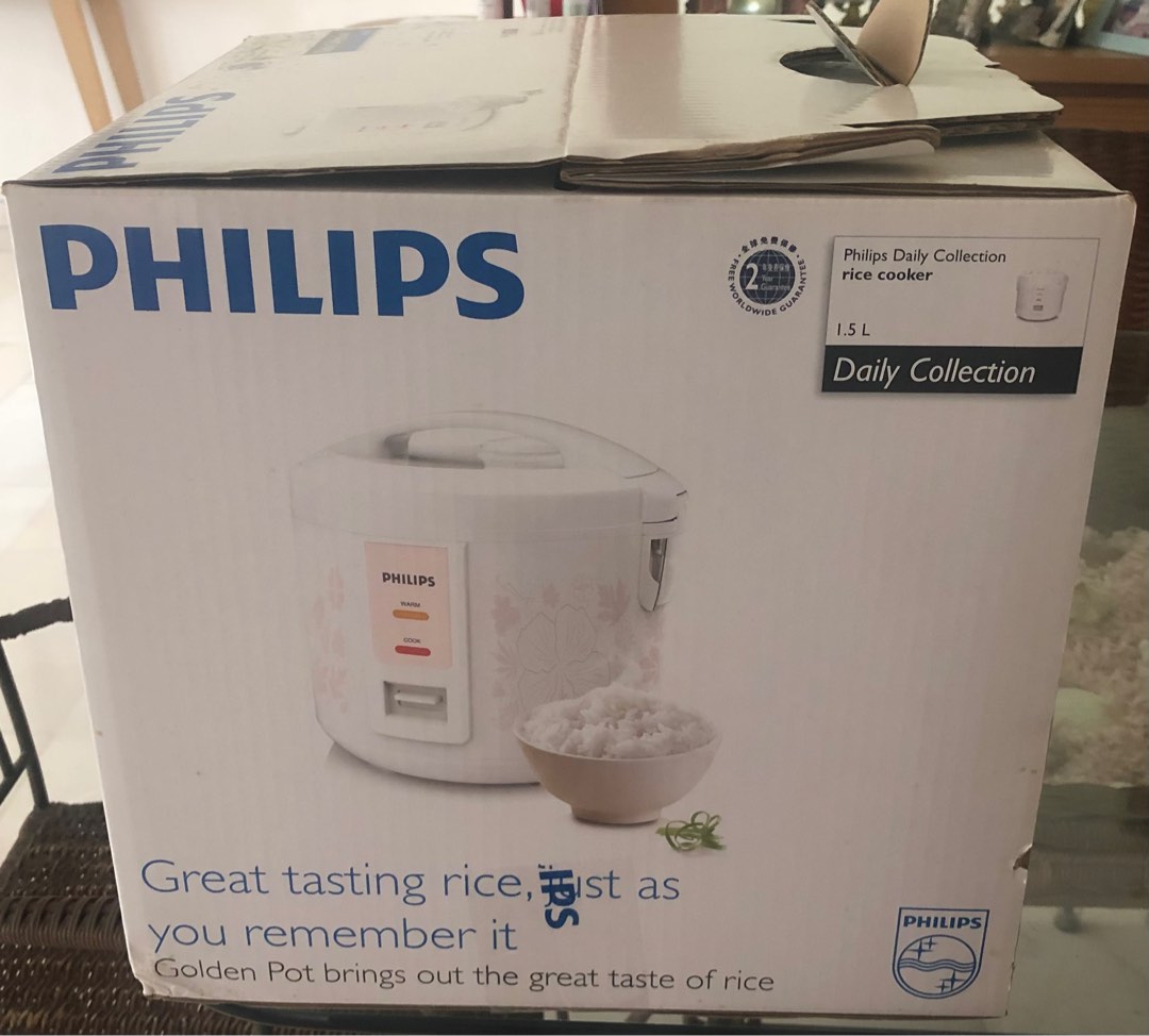 Philips daily collection rice cooker 1.5l, TV & Home Appliances ...