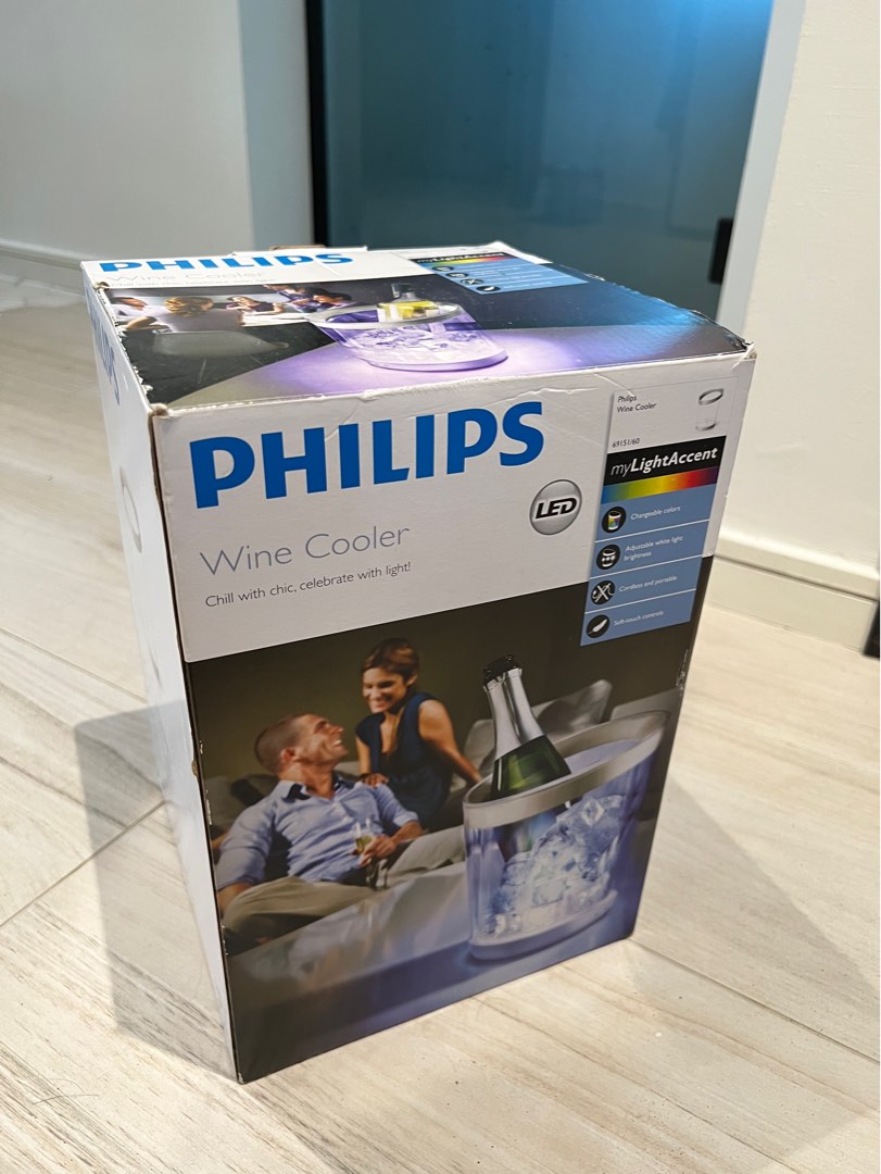 Philips LED wine cooler, TV & Home Appliances, Kitchen Appliances, Wine ...