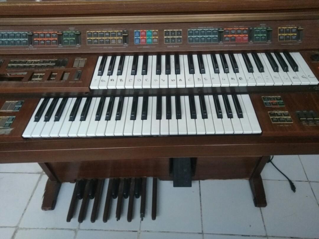 Piano keyboard"Organ keyboard", Hobbies & Toys, Music & Media, Musical ...
