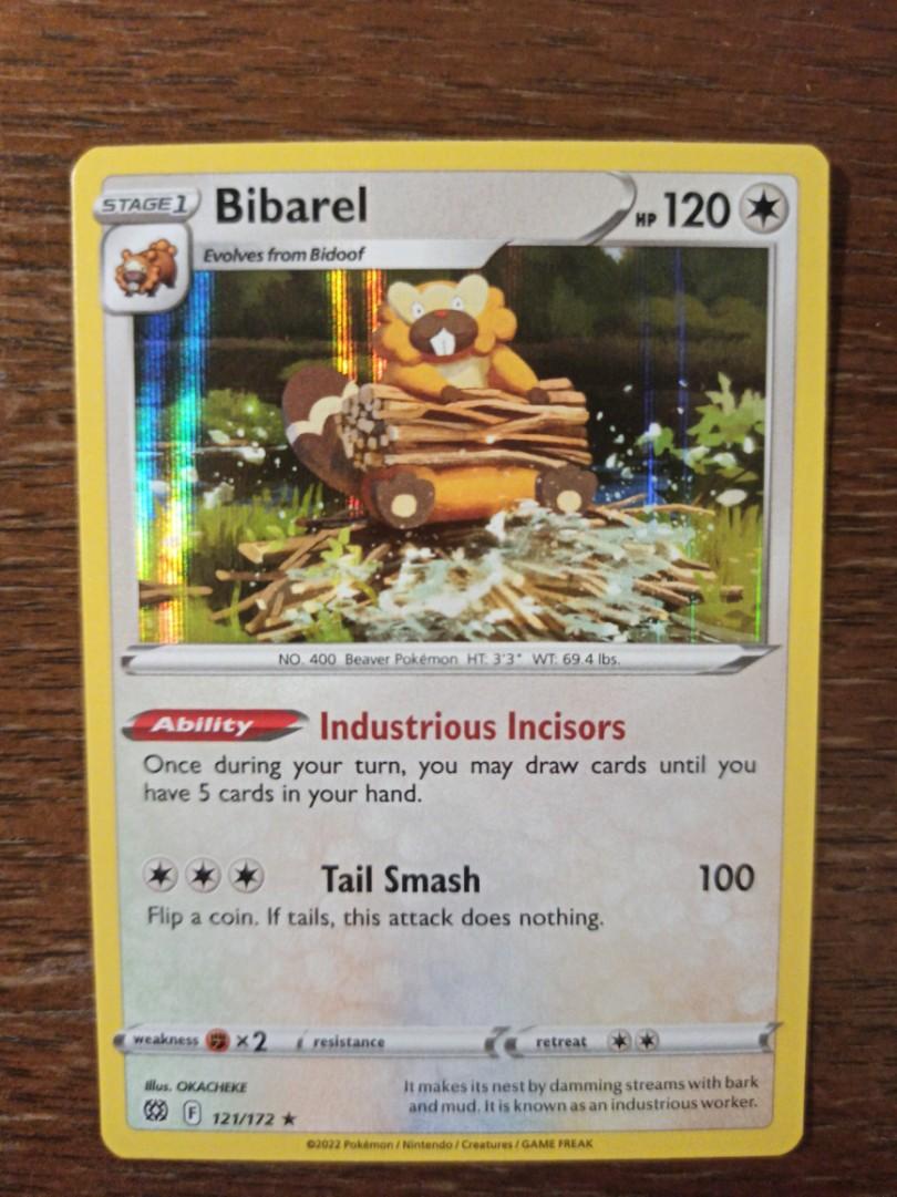 Pokemon card Bibarel Holo 寵物小精靈卡 PTCG, 興趣及遊戲, 玩具 & 遊戲類 - Carousell
