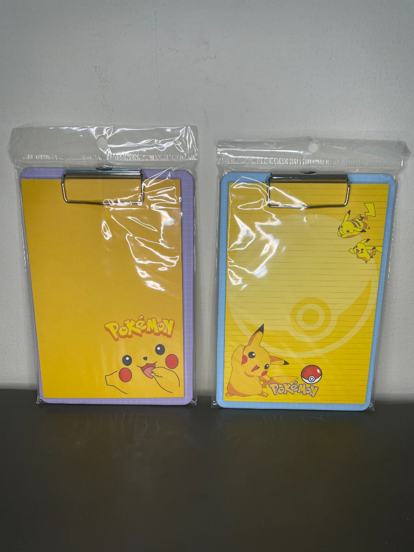 Pokemon Pikachu Stationery / Notepad (2 pcs), Hobbies & Toys ...