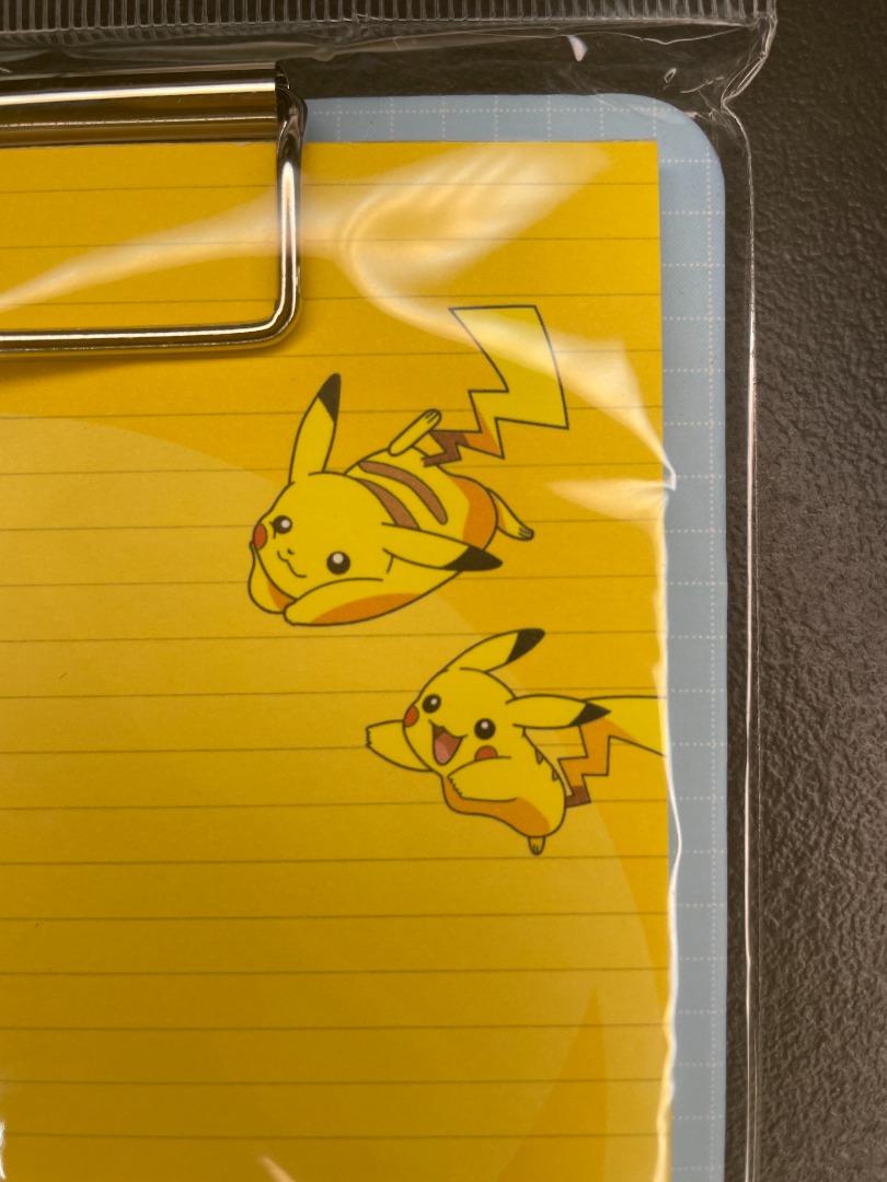 Pokemon Pikachu Stationery / Notepad (2 pcs), Hobbies & Toys ...