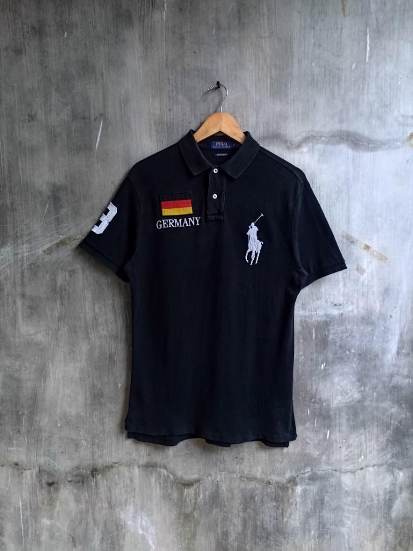 POLO RALPH LAUREN BIG PONY/GERMANY POLO SHIRT, Men's Fashion, Tops ...