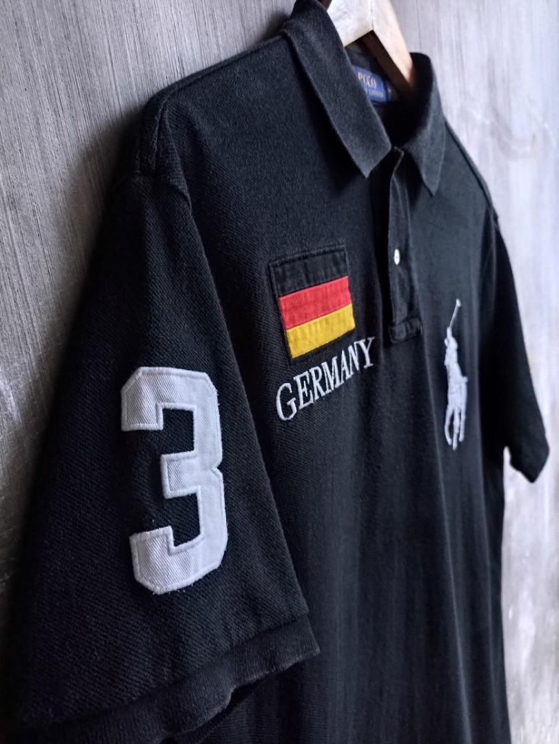 POLO RALPH LAUREN BIG PONY/GERMANY POLO SHIRT, Men's Fashion, Tops ...