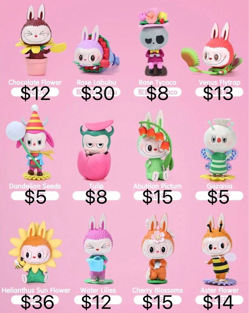 Pop Mart Labubu monster flower elves patisseries arts, Hobbies & Toys ...
