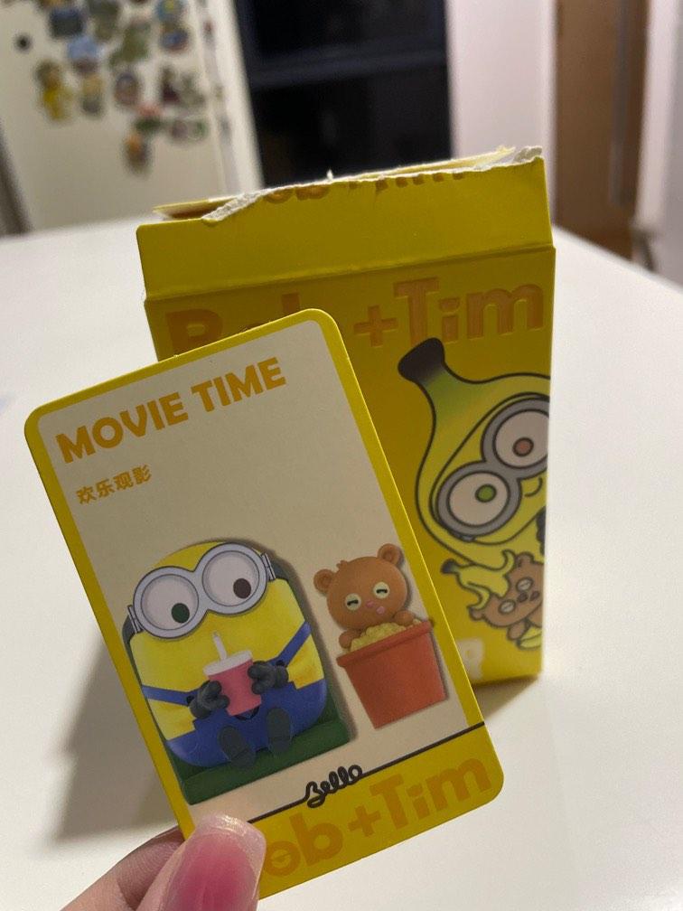 Popmart bob+Tim MOVIE TIME, Hobbies & Toys, Toys & Games on Carousell