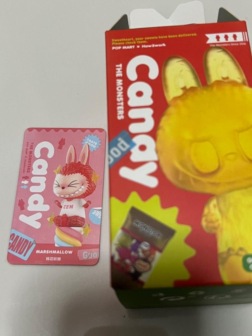 Popmart Monster Candy - Marshmallow, Hobbies & Toys, Toys & Games on ...