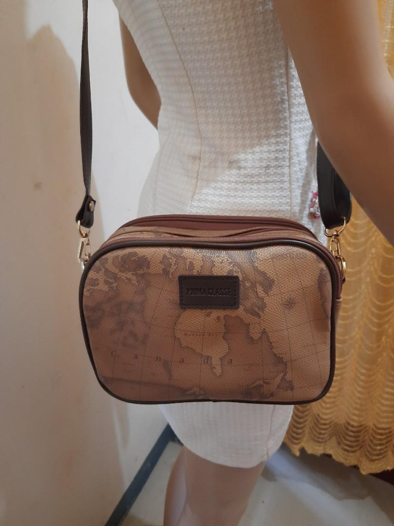 Prima Classe Map Bag, Women's Fashion, Bags & Wallets, Cross-body Bags ...