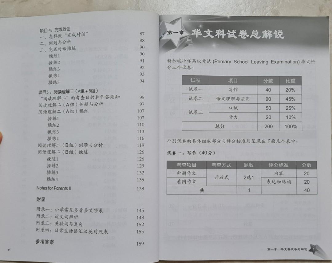 PSLE Chinese Revision Guide 华文应考手册, Hobbies & Toys, Books & Magazines ...