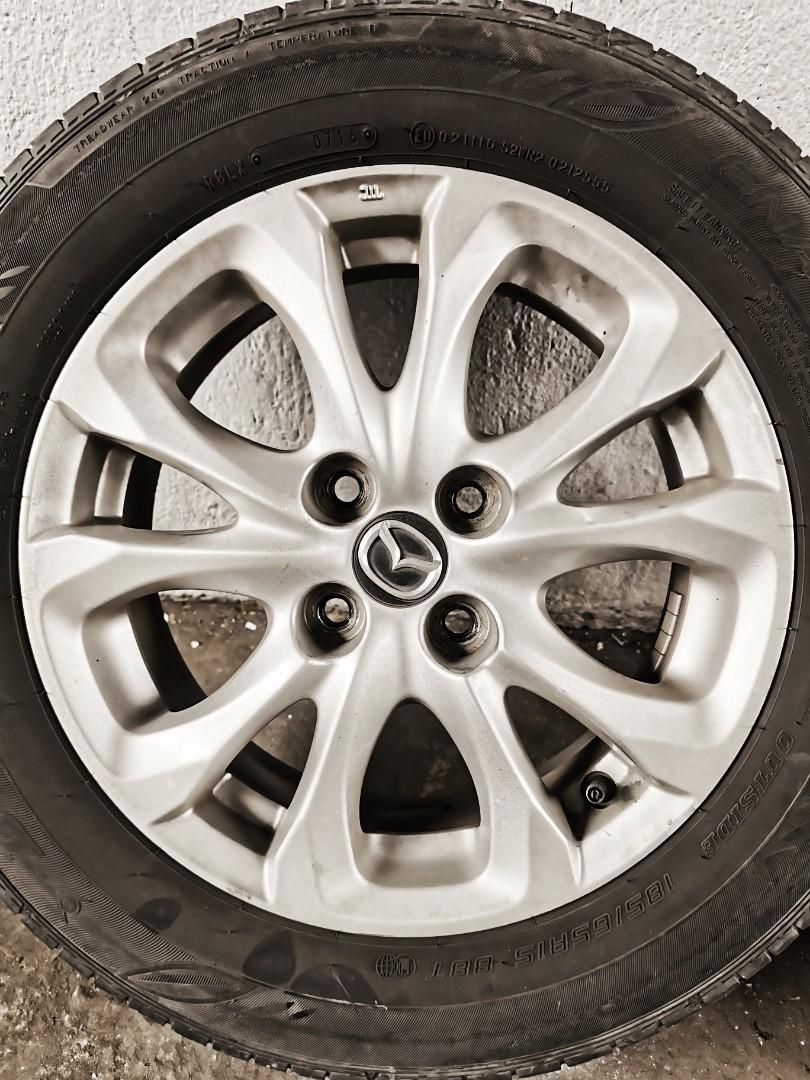 R15 Rims/Mags (Set of 4), Car Parts & Accessories, Mags and Tires on ...