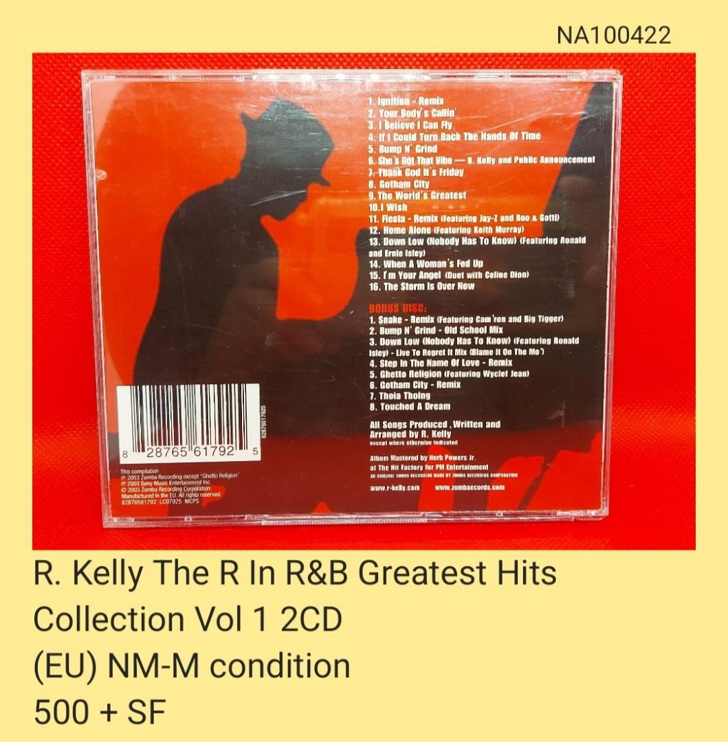 R Kelly The R In R&B Greatest Hits Collection Volume 1 2CD (unsealed ...