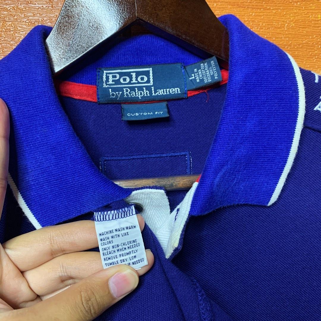 Ralph Lauren RL Racing Polo shirt FRANCE, Men's Fashion, Tops & Sets ...
