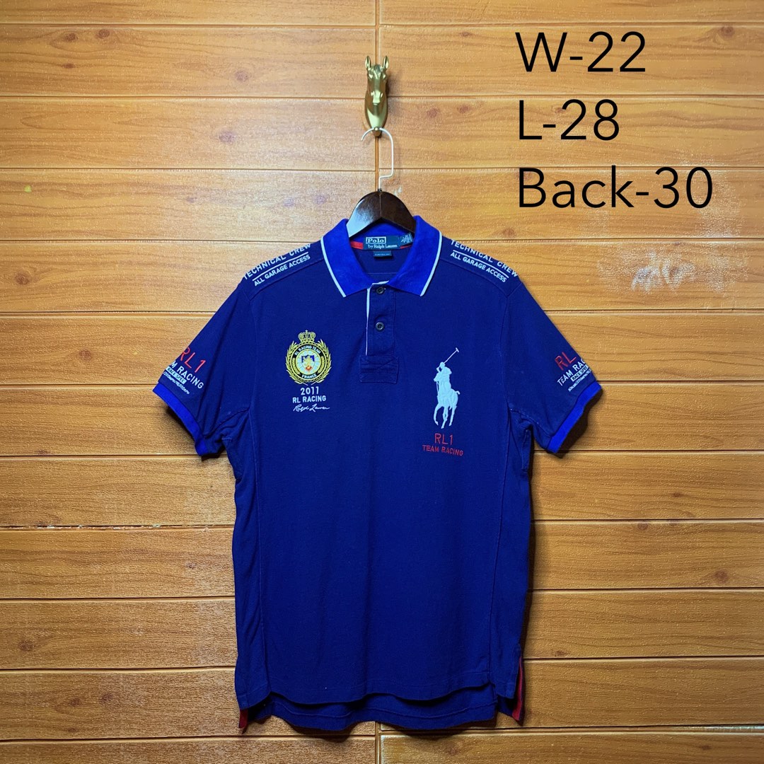 Ralph Lauren RL Racing Polo shirt FRANCE, Men's Fashion, Tops & Sets ...