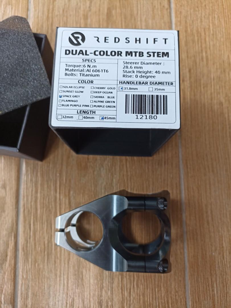 REDSHIFT dual-colour MTB stem, Sports Equipment, Bicycles & Parts ...