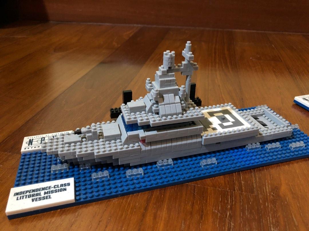 Republic of Singapore (RSN) Navy Lego Ships - Submarine, Landing Ship ...