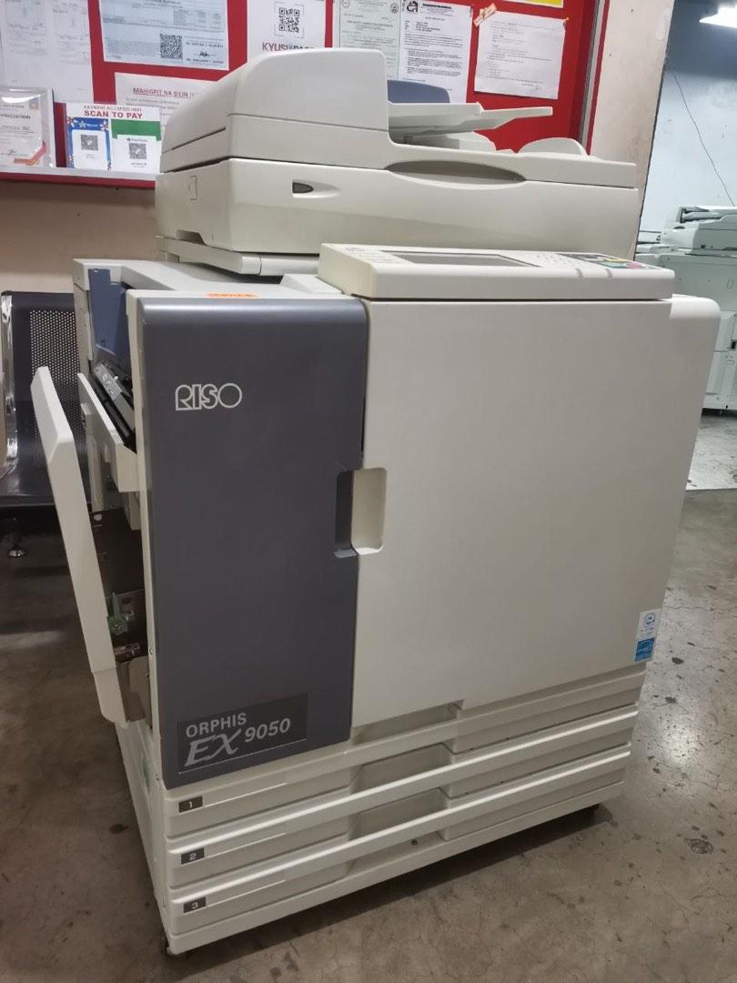 RISOGRAPH COMCOLOR MACHINE 7150, 9050, 9150, Computers & Tech, Printers ...