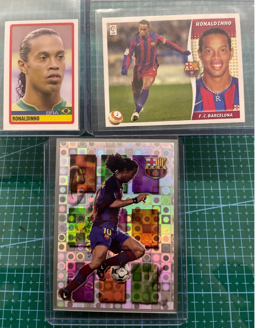 Ronaldinho cards, Hobbies & Toys, Memorabilia & Collectibles, Vintage ...