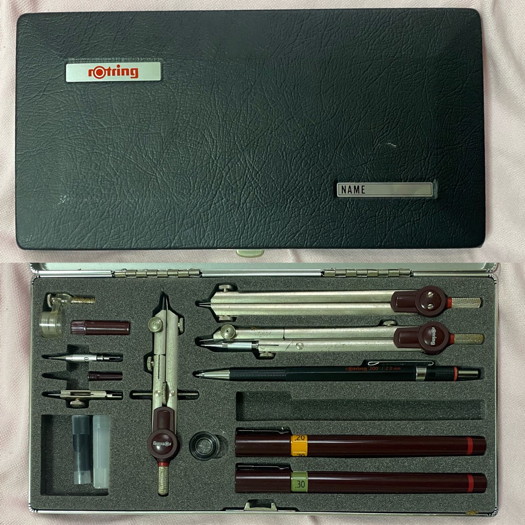 Rotring with compass, Hobbies & Toys, Stationary & Craft, Stationery ...
