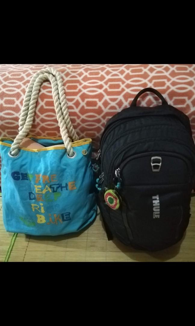 ROXY Beach Canvas Bag, Women's Fashion, Bags & Wallets, Tote Bags on ...