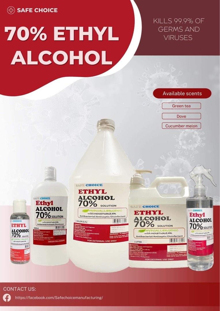 SafeChoice Alcohol, Beauty & Personal Care, Sanitizers & Disinfectants ...