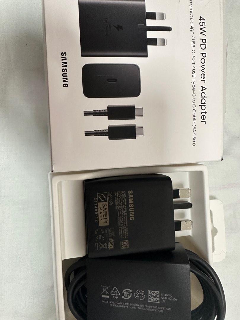 Samsung 45w power adapter, Computers & Tech, Parts & Accessories ...