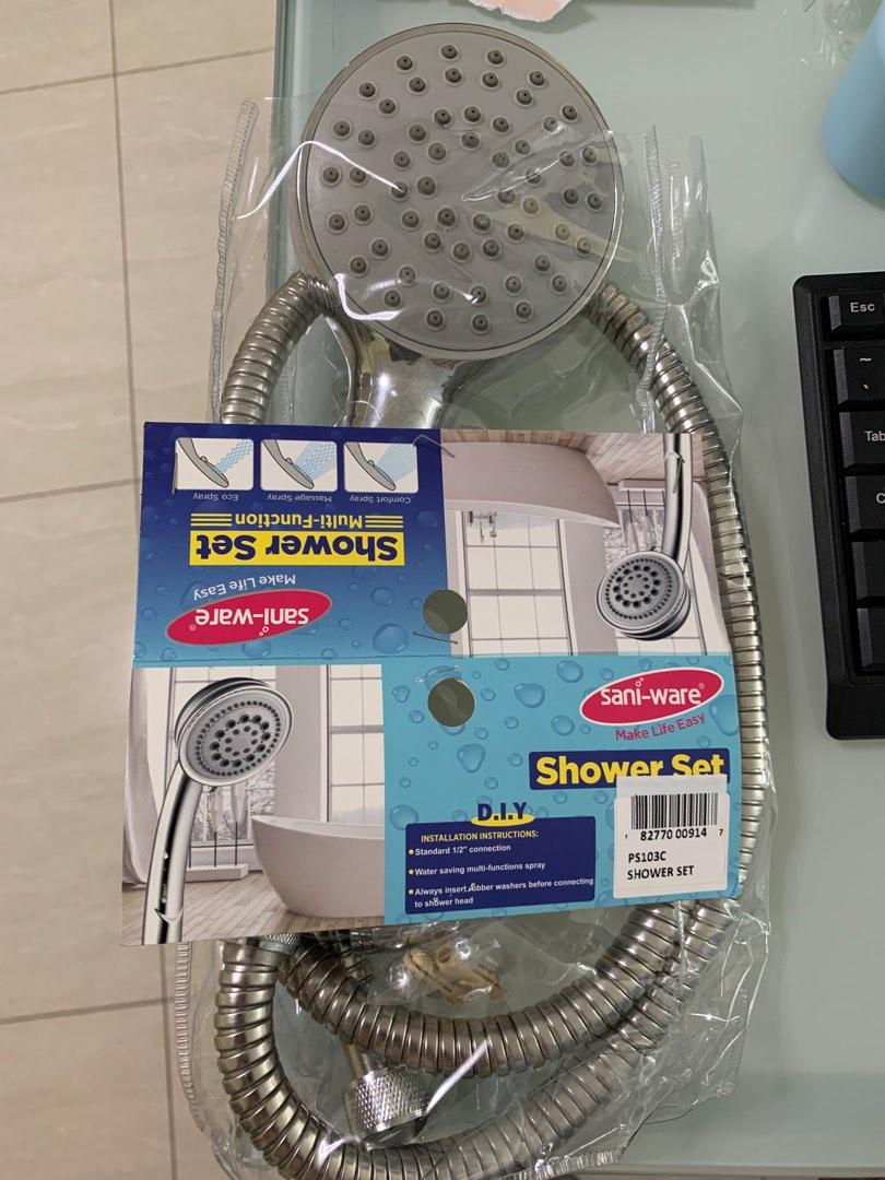 Saniware shower set, Furniture & Home Living, Bathroom & Kitchen ...