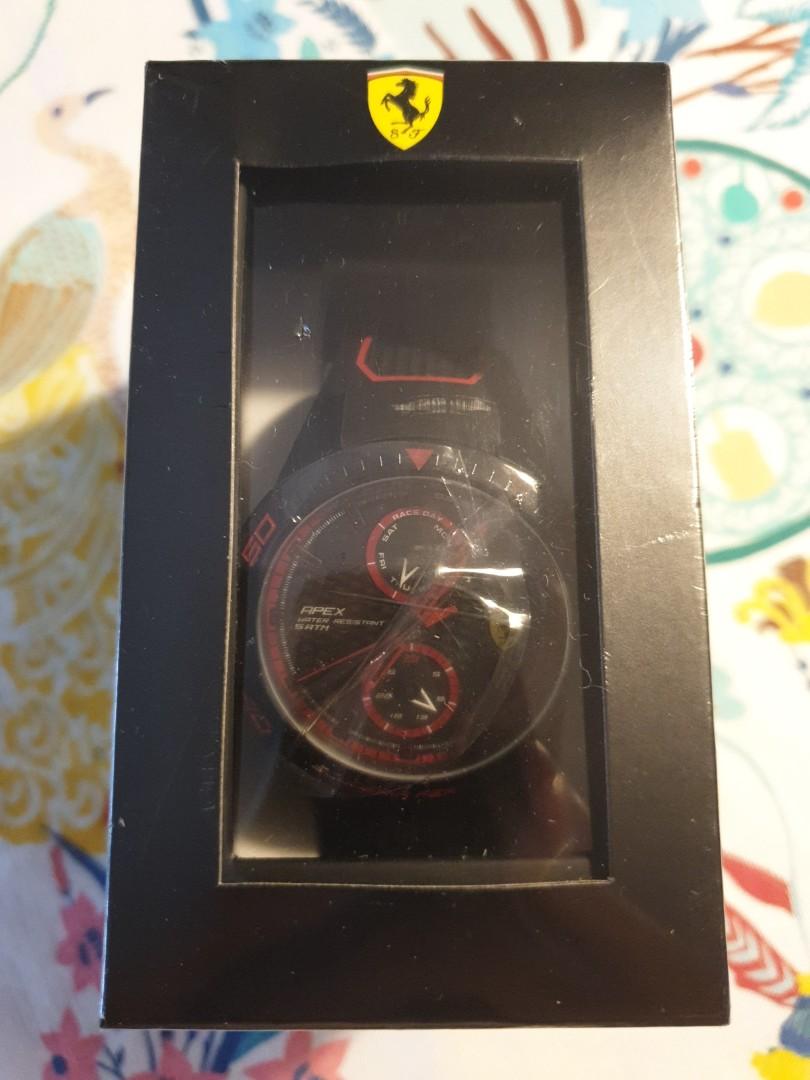 Scuderia Ferrari Men Watch, Men's Fashion, Watches & Accessories ...