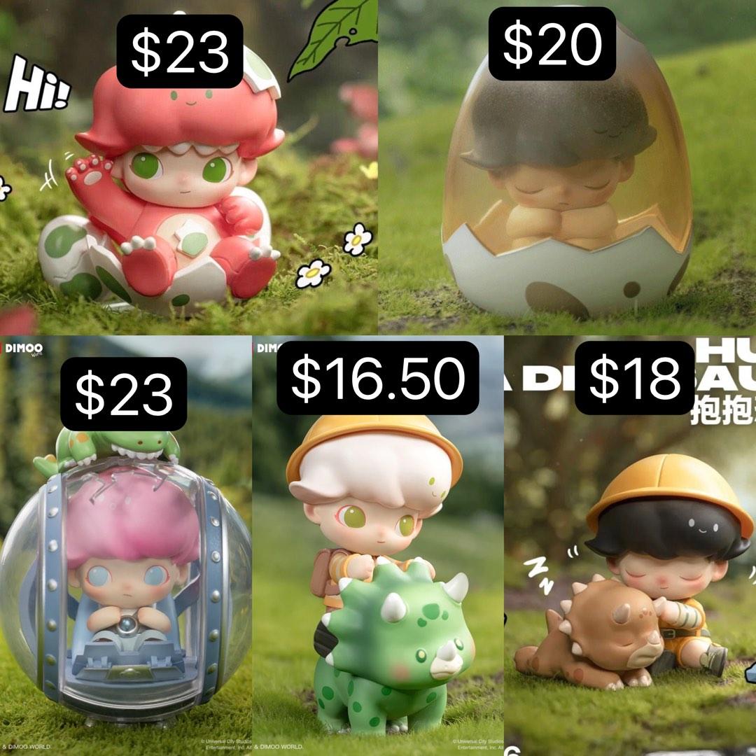 Popmart Dimoo Jurassic World Series - Gyrosphere tour/spherical tour ...