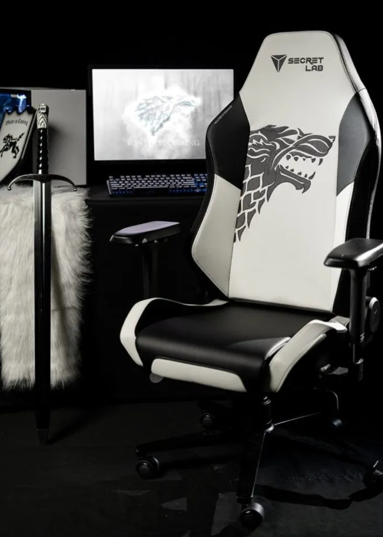 Secret Lab TITAN House Stark Chair Leather, Furniture & Home Living ...