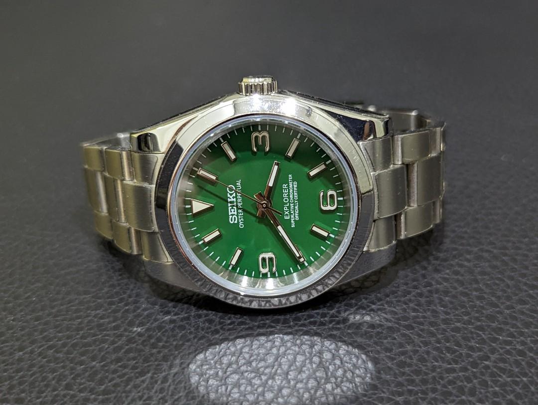 Seiko custom explorer style (By Koda_Watches), Luxury, Watches on Carousell